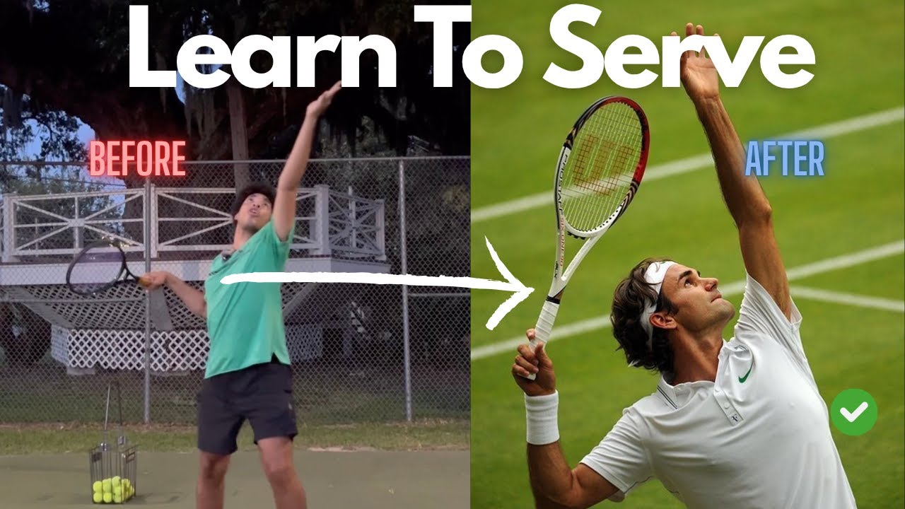 Learn To Serve Step By Step | Improve Serve Power, Accuracy and ...