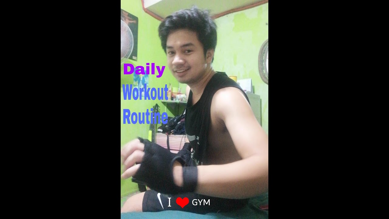 My Workout Routine Youtube