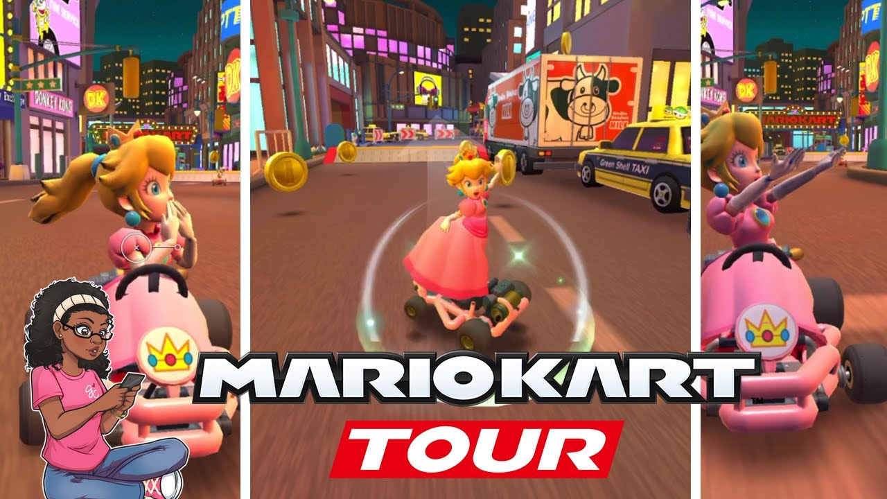 Mario Kart Tour Mobile Game - iOS Gameplay - YouTube