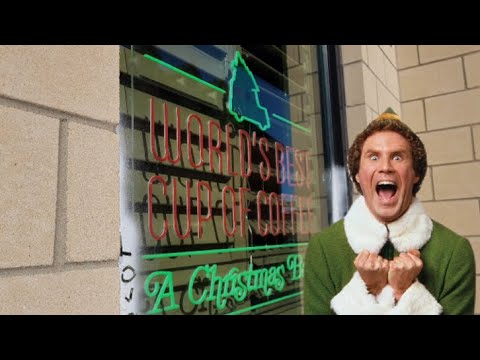 Recreating elf’s worlds best cup of coffee scene (Christmas special ...