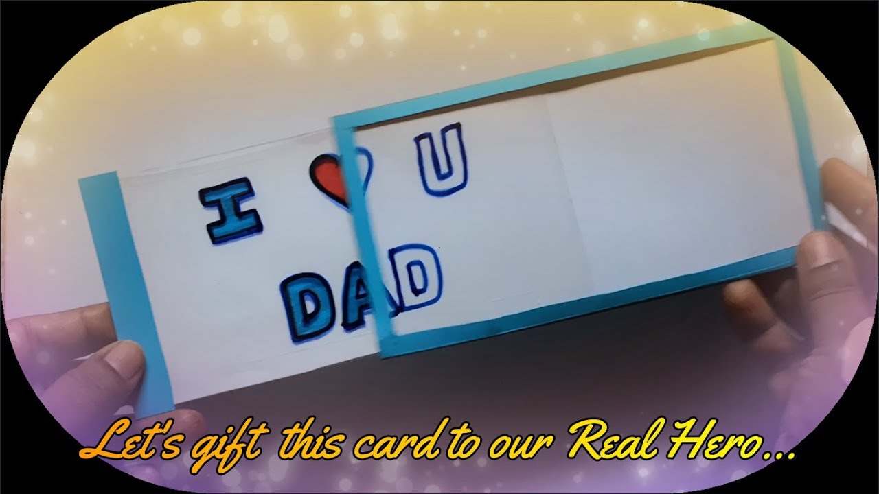 DIY Magic card | DIY Father’s Day Magic card | How to make Magic card ...