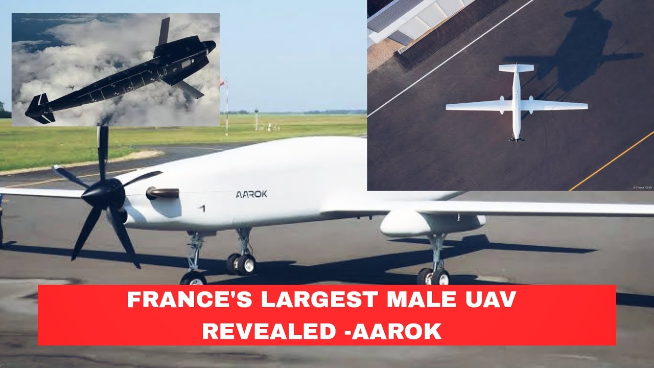 Frances Biggest Male Drone Revealed Aarok Drone Youtube