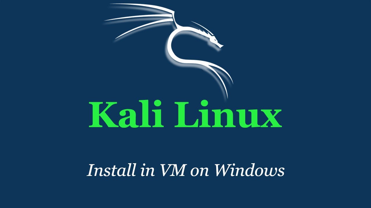 How To Install Kali Linux In VirtualBox On Windows YouTube How To Install Kali Linux In VirtualBox On Windows YouTube