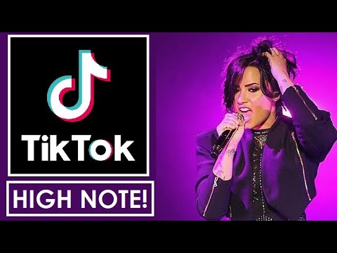 DEMI LOVATO - NEW HIGH NOTE! (TIK TOK - A CAPELLA VIDEO 2023) - YouTube