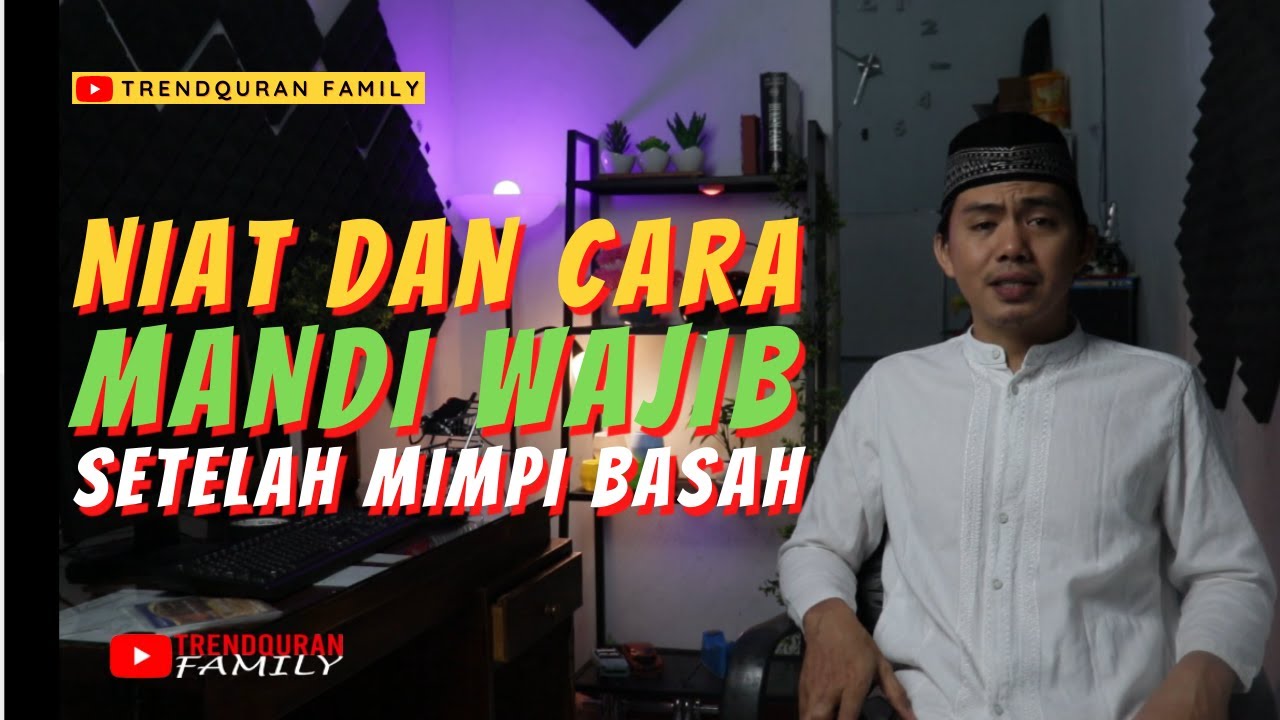 Niat dan Cara Mandi Wajib Setelah Mimpi Basah Ternyata Begini ...