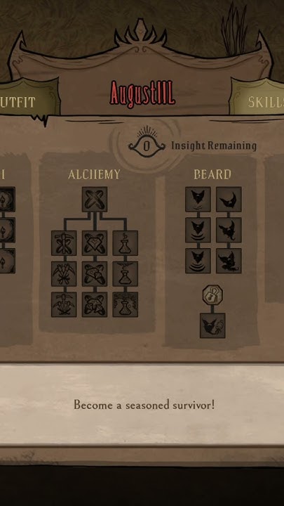 Как УДАЛИТЬ очки НАВЫКОВ за Уилсона в Dont Starve Together Shorts