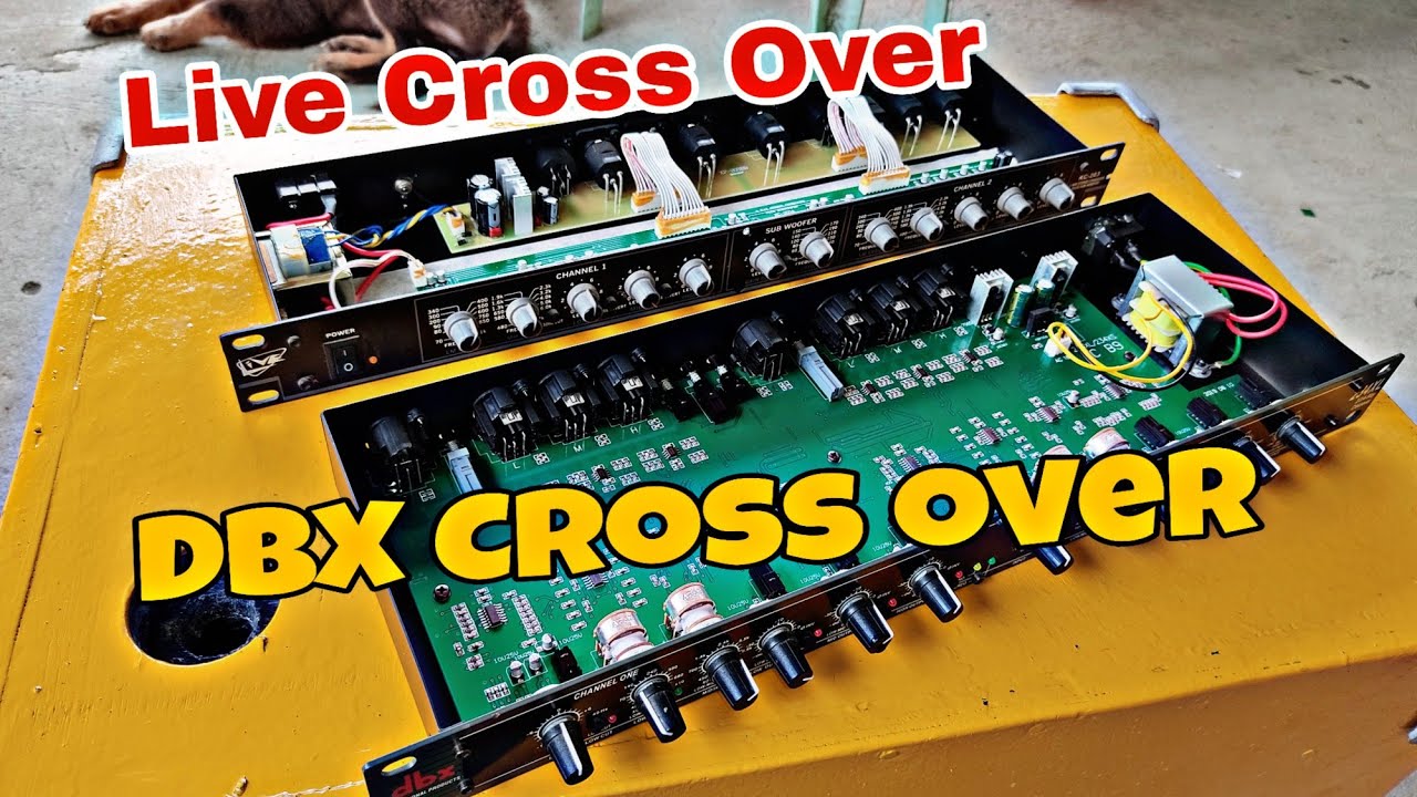 Live Cross Over Vs DBX Cross over na nabenbenta sa Mga audio store ...
