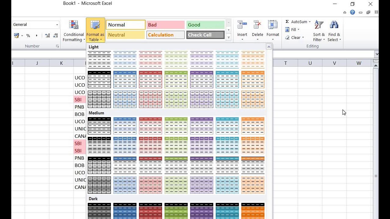 MS Excel Basic Tutorial Part 2 - YouTube