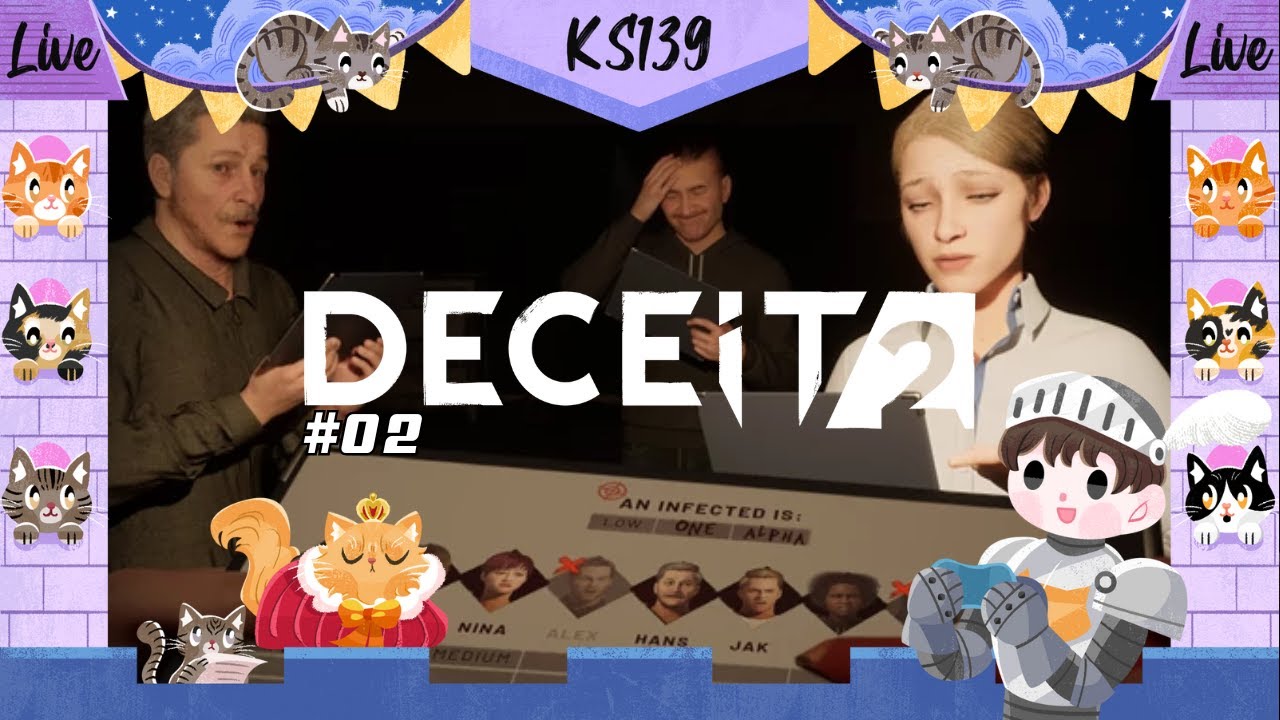[live] - Deceit 2 #02 - ชั้นโดนแกหลอกแล้ว!!! - YouTube