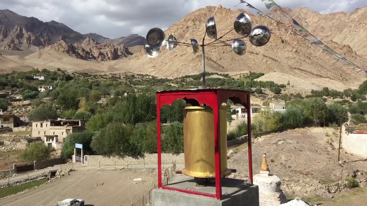 Wind Prayer wheel - YouTube