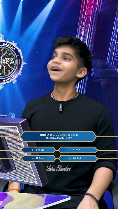 KBC Part 4 Why will he become a Hazarpati #shortsfeed #shorts #funnyshorts #kbc # ...