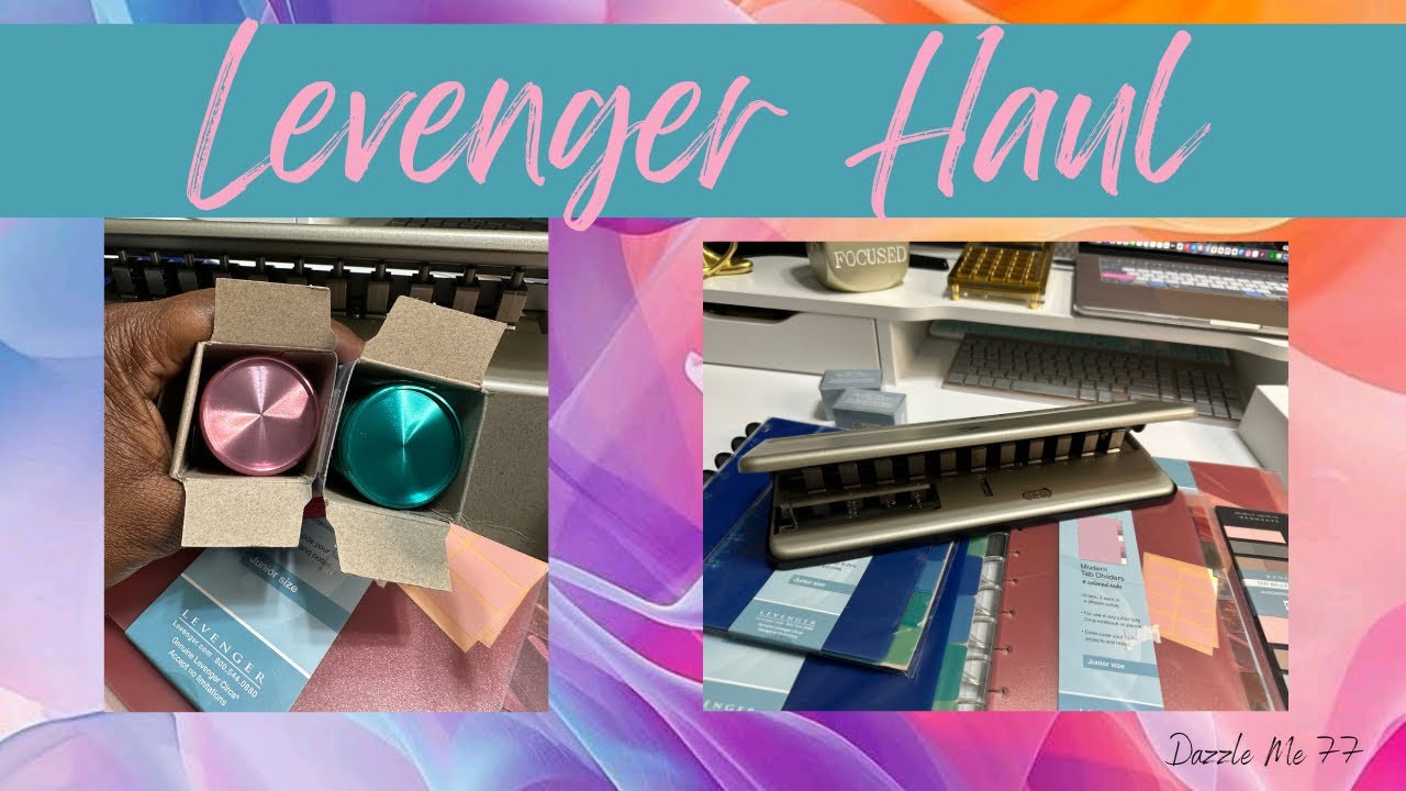 Unboxing: LEVENGER Planner Supplies:🔥Sale Items🔥 - YouTube