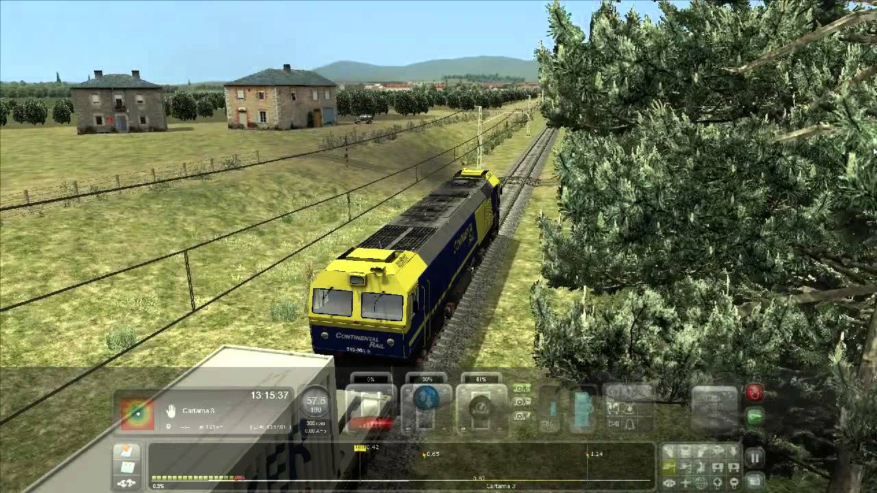 Train Simulator 15. CONTINENTAL 319 - YouTube