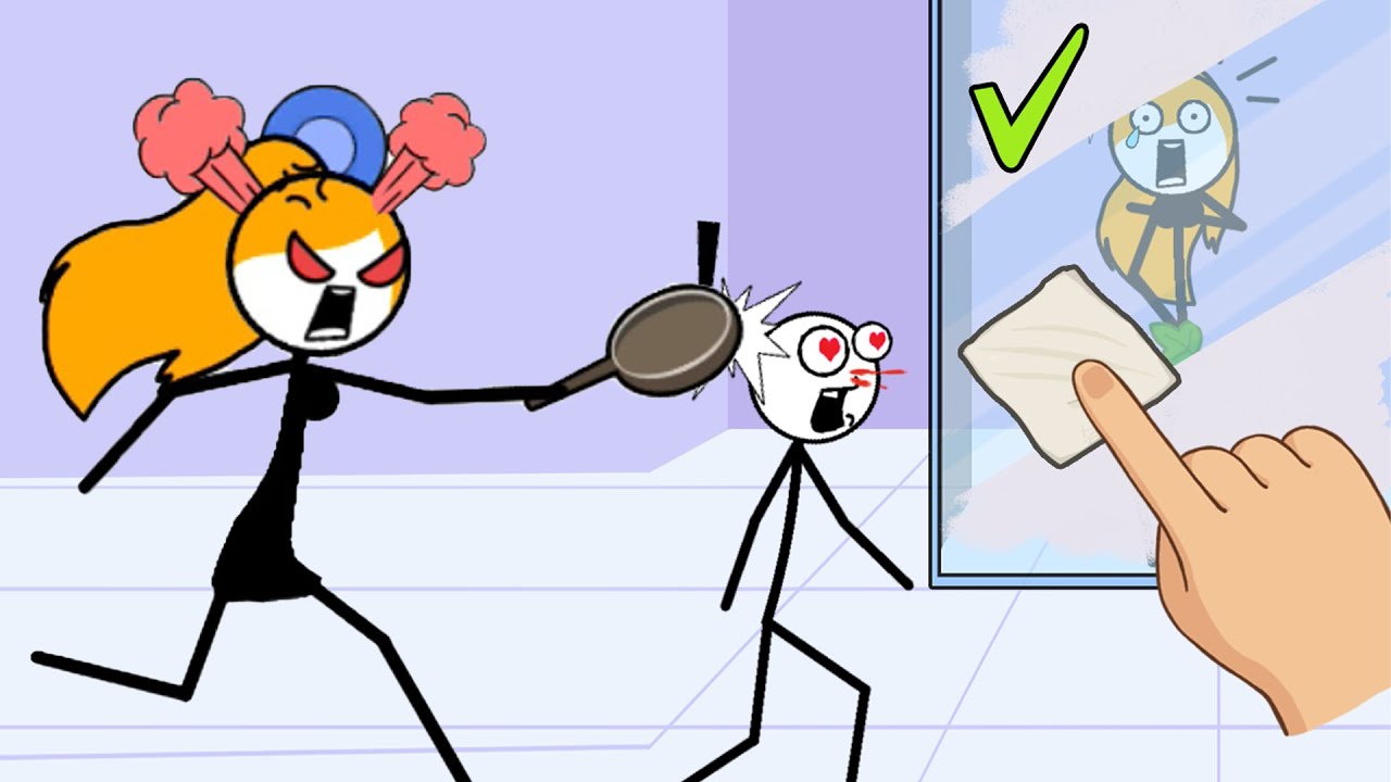 Draw Drag Delete Pin - Pull Puzzle Game (Android,iOS) - YouTube