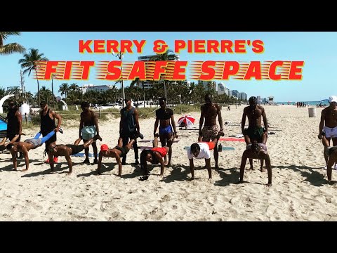 Wheelbarrows, tug of war battle, High intensity training beach workout ...