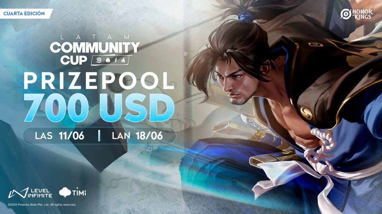 HOK Latam Community Cup Cuarta Edición LAN - Semifinales Bo3 - YouTube