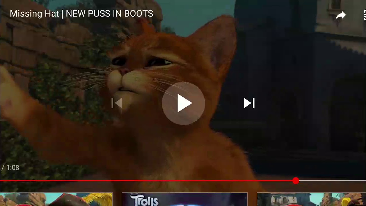 (New puss in boots) puss in boots crying - YouTube