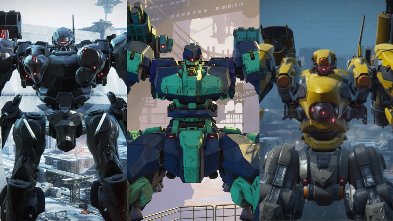 Demo ACs Gameplay | Official FromSoftware AC Data | Armored Core 6 ...