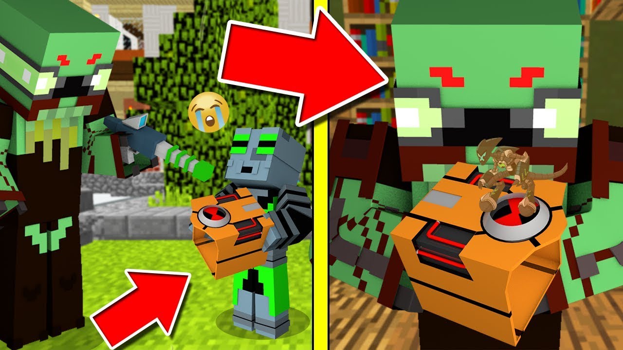 VİLGAX AZMUTH'U KAÇIRDI! (ULTİMATRİX YAPTIRDI!) - BEN 10 MİNECRAFT ...