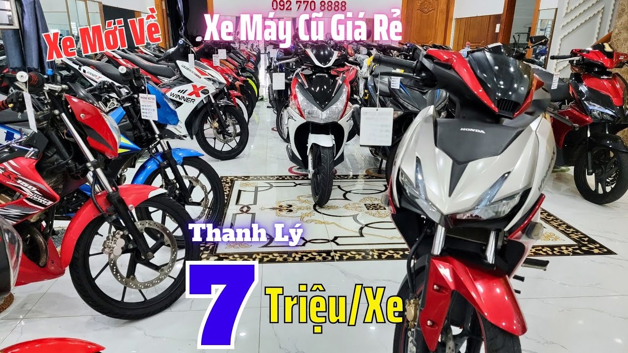 Thanh Lý Xe Máy Cũ Giá Rẻ Winner X , Winner V1, Exciter 135 ,Exciter ...