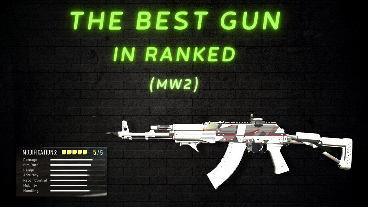 The *BEST* Gun in MW2 Ranked Play | Use This to Dominate! - YouTube