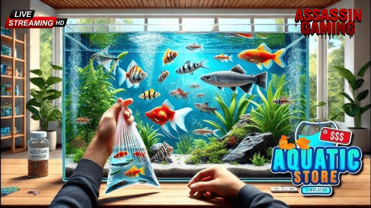 AQUATIC STORE SIMULATOR Gameplay 2k Walkthrough Part 1 #assassin # ...