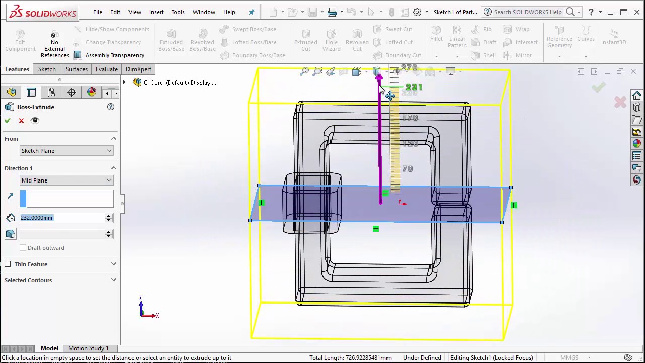 Create Air geometry for EM Simulation inside Solidworks - YouTube