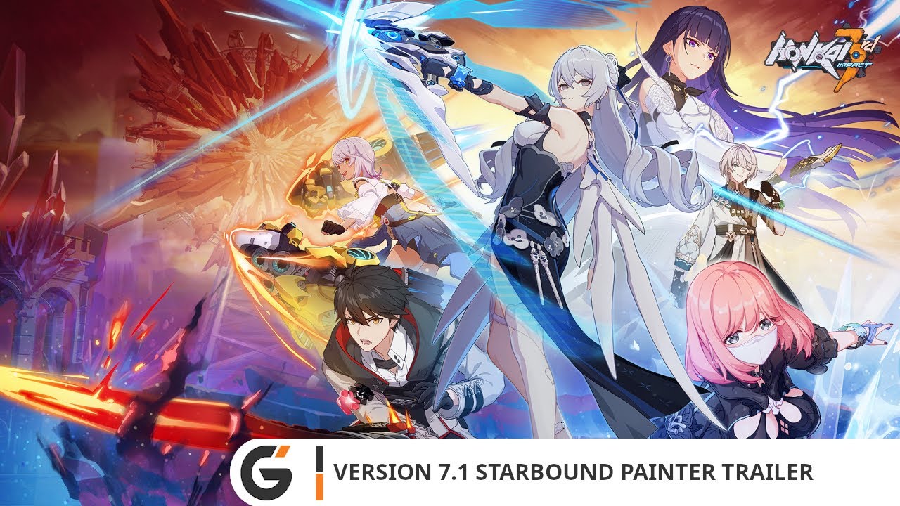 Honkai Impact 3rd - Version 7.1 Starbound Painter trailer - YouTube