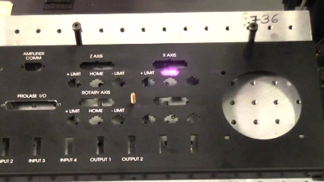 Laser Marking Large Panels | Laser Marking Instrument Panels - YouTube