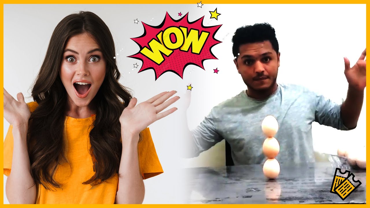 Guinness World Records of largest stack of eggs - YouTube