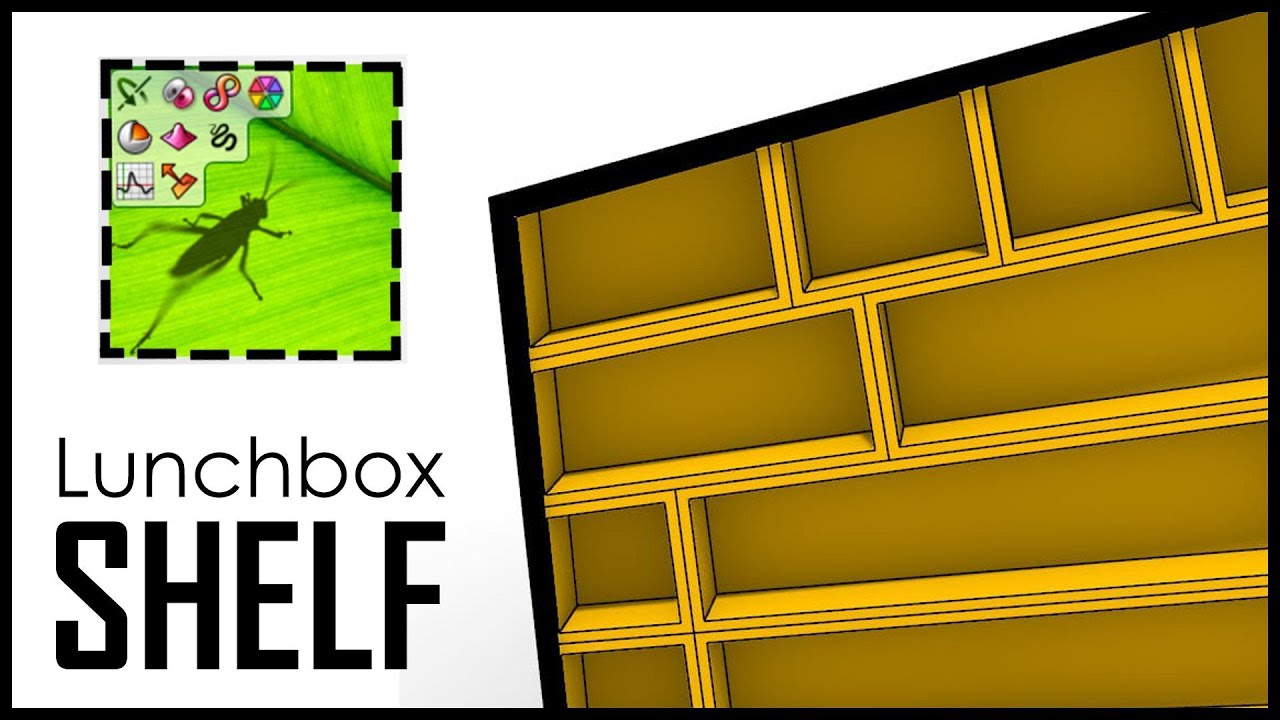 Rhino Grasshopper Lunchbox Parametric Shelf Youtube