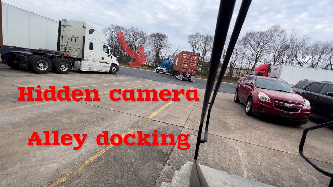 Pro driver Alley dock 40ft Container - YouTube