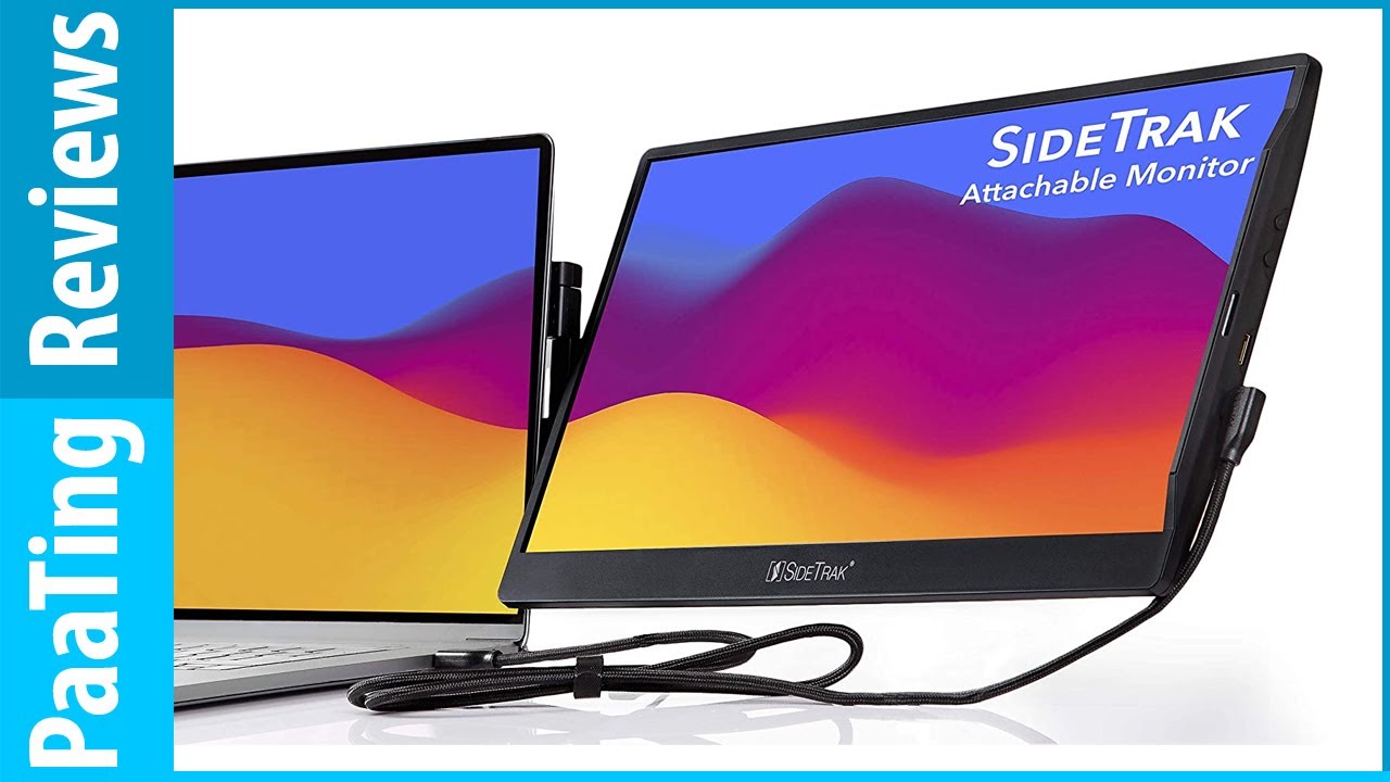 SideTrak Swivel 14 Inch Attachable Portable Monitor for Laptop Review ...