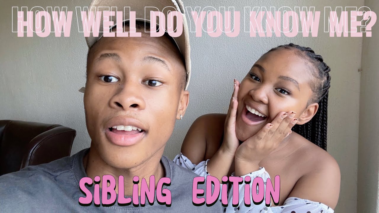 HOW WELL DOES MY BROTHER KNOW ME?🤍 - YouTube