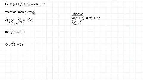 H1 - Rekenen met letters (2 HAVO/VWO, 13e editie) - YouTube
