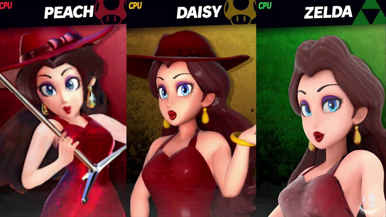 Pauline (Peach) vs Pauline (Daisy) vs Pauline (Zelda) [Chaos Kid Member ...
