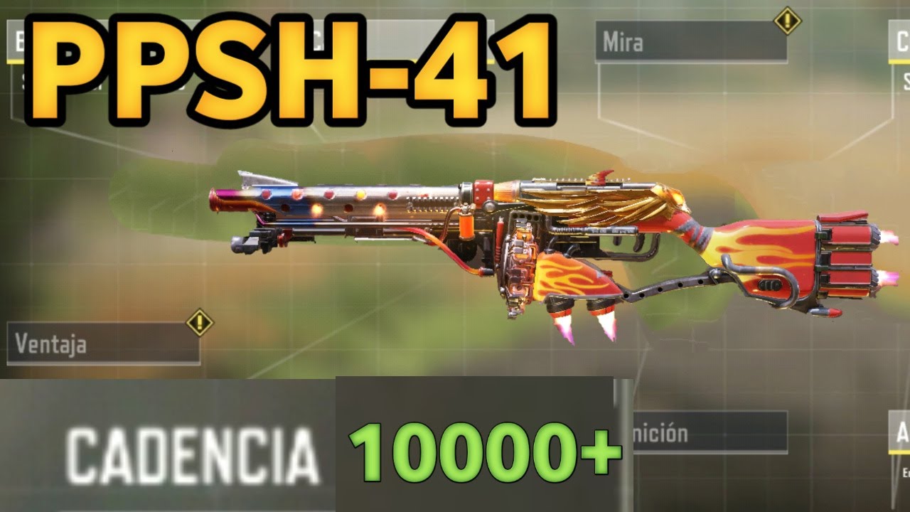 LA MEJOR CLASE PARA LA PPSH-41 🔥 | COD MOBILE - YouTube
