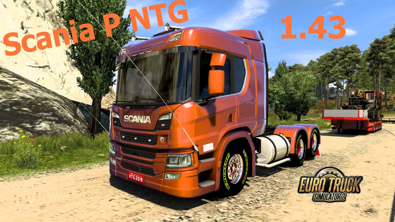 Scania P NTG คันเล็กของเล่นใหญ่!! ETS2mod 1.43 - YouTube