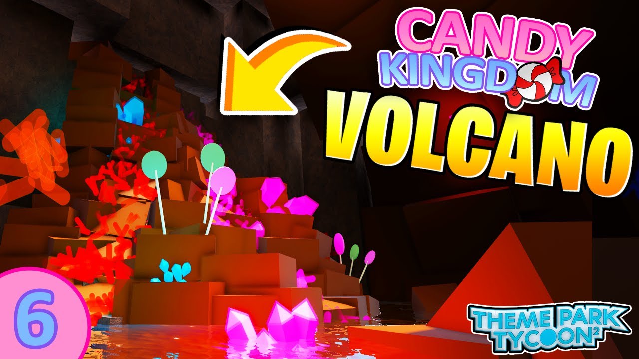 Making a CANDY VOLCANO🌋 !!!(#6) Theme Park Tycoon 2 - YouTube