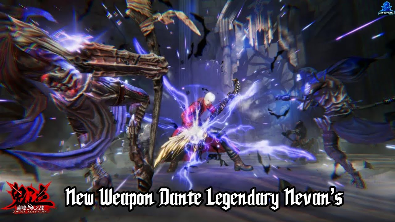 Devil May Cry: Peak Of Combat - Next Update! New Weapon Dante Showcase ...