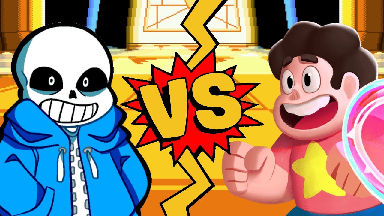 M.U.G.E.N. Battles | Sans vs Steven Universe | Undertale vs Cartoon ...