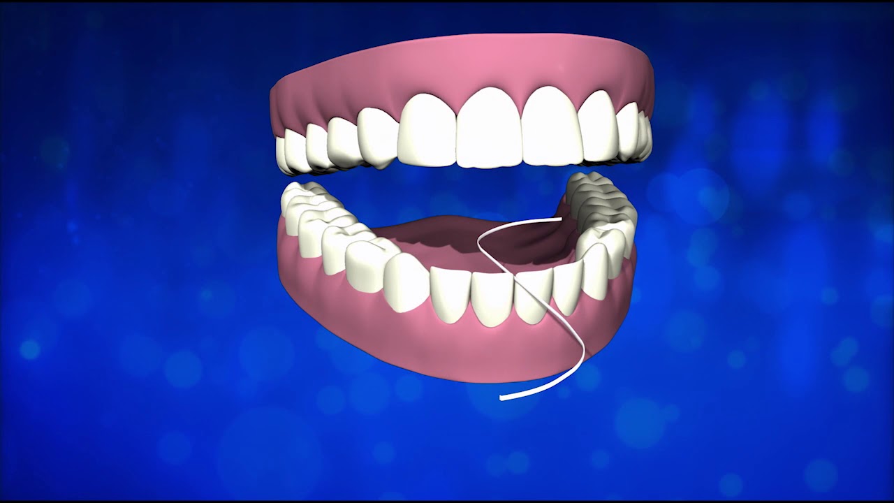 How To Floss Your Teeth - YouTube