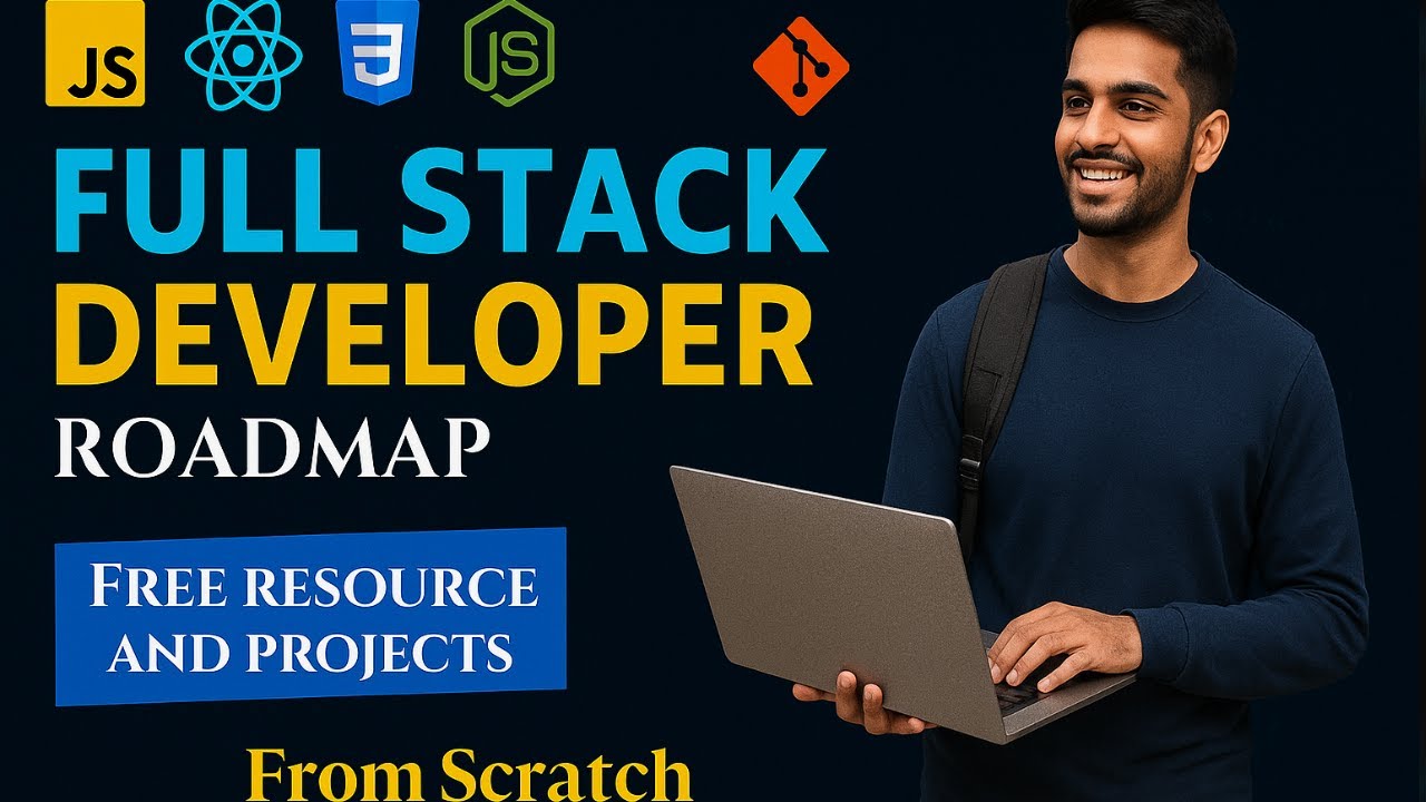Full Stack Web Developer Roadmap 2026 | Learn Frontend, Backend, GitHub ...