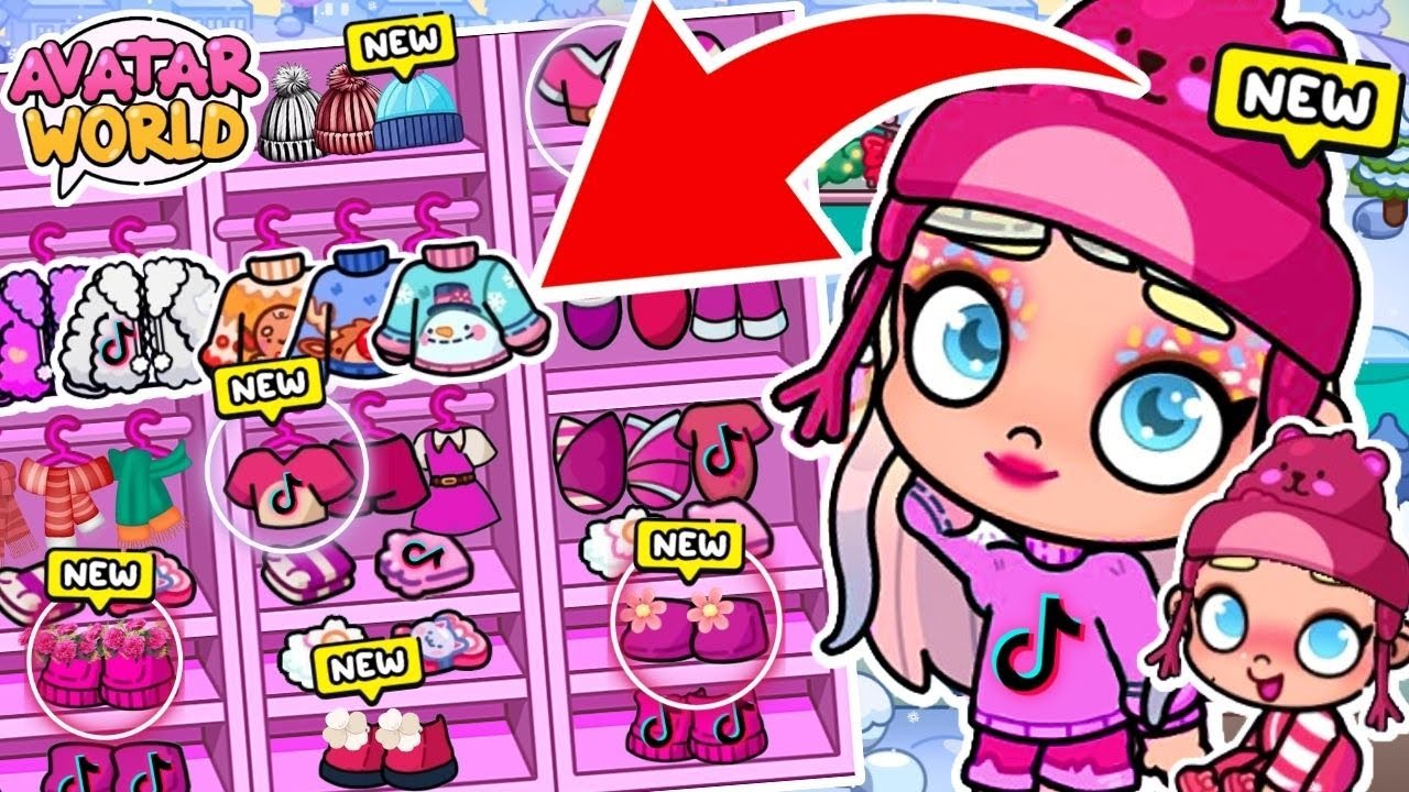 NOVAS ROUPAS DE INVERNO NO AVATAR WORLD 🥶 ️ - YouTube