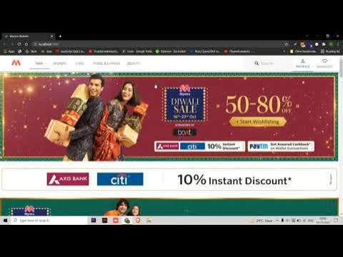 🔴Myntra website clone from scratch using React, material-ui(mui) & Sass🎉 #CodeWithDolly # ...