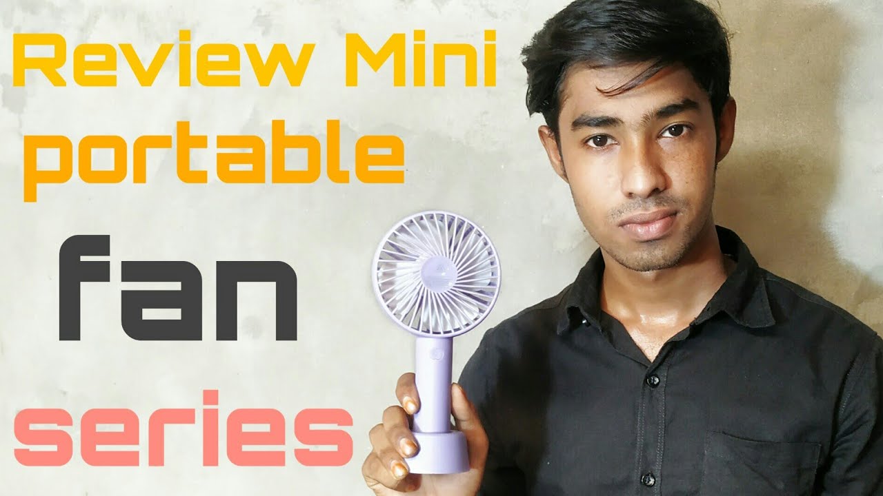 Review Mini portable fan series 2020 - YouTube