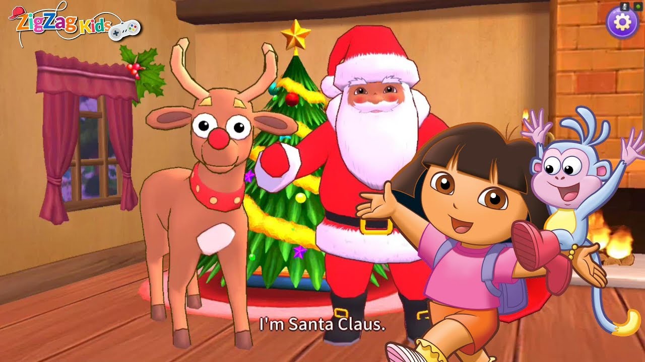 Dora Exploradora | The Christmas Adventure | Aventureira | ZigZag Kids ...