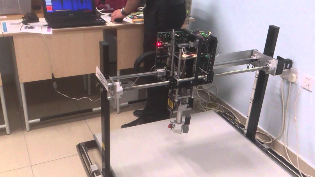 Gantry Robot - YouTube