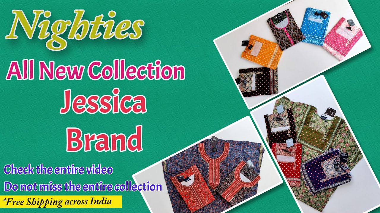 Premium Jessica Brand (XL/XXL/3XL) Cotton Nighty Collections - SSC 641 ...