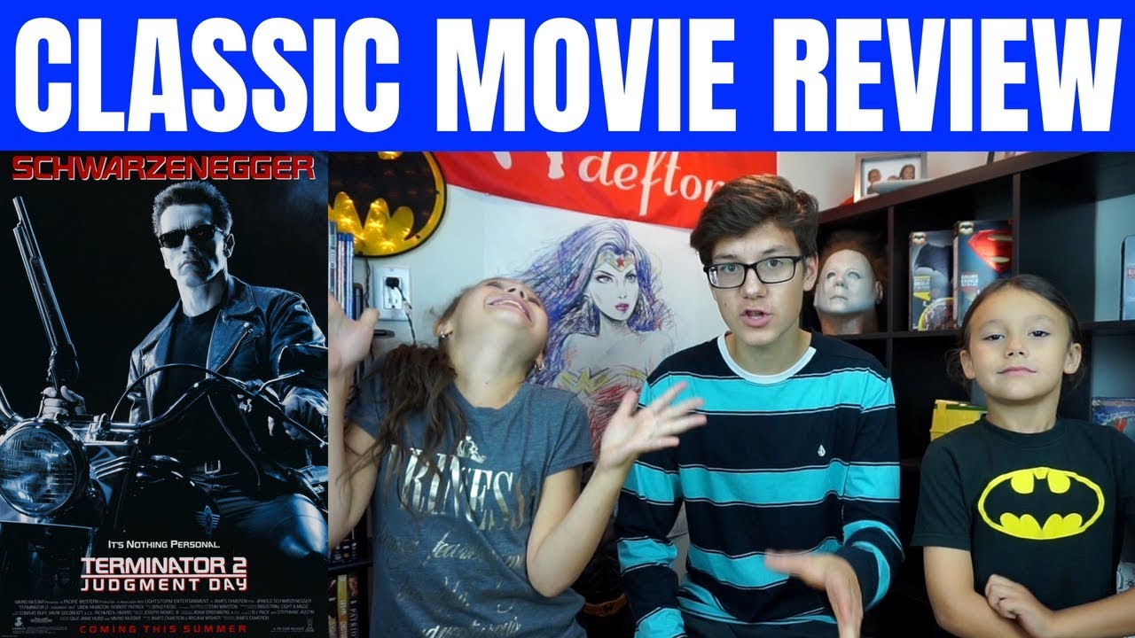Terminator 2: Judgment Day (1991) REVIEW By Kids! - YouTube